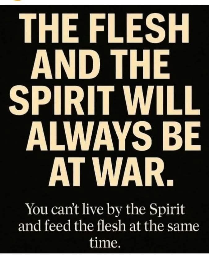 THE FLESH AND THE SPIRIT IS AT WAR FOR OUR SOUL. « Hope and Enlightenment
